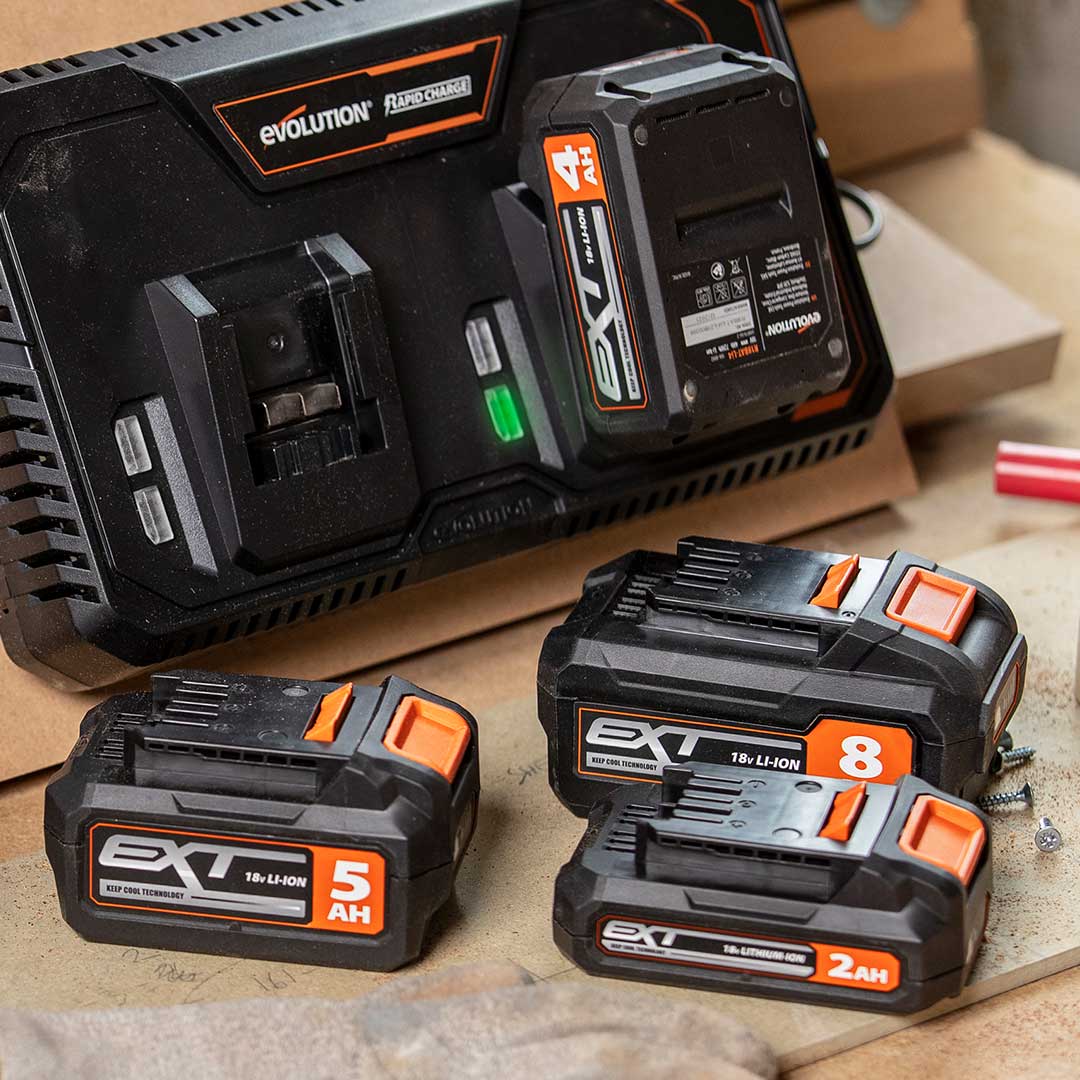 Akumulatory EXT 18v Do Narzędzi Bezprzewodowych | Evolution — Evolution ...