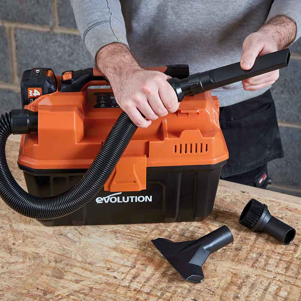 Odkurzacz Warsztatowy | Na Mokro I Na Sucho | Evolution — Evolution ...
